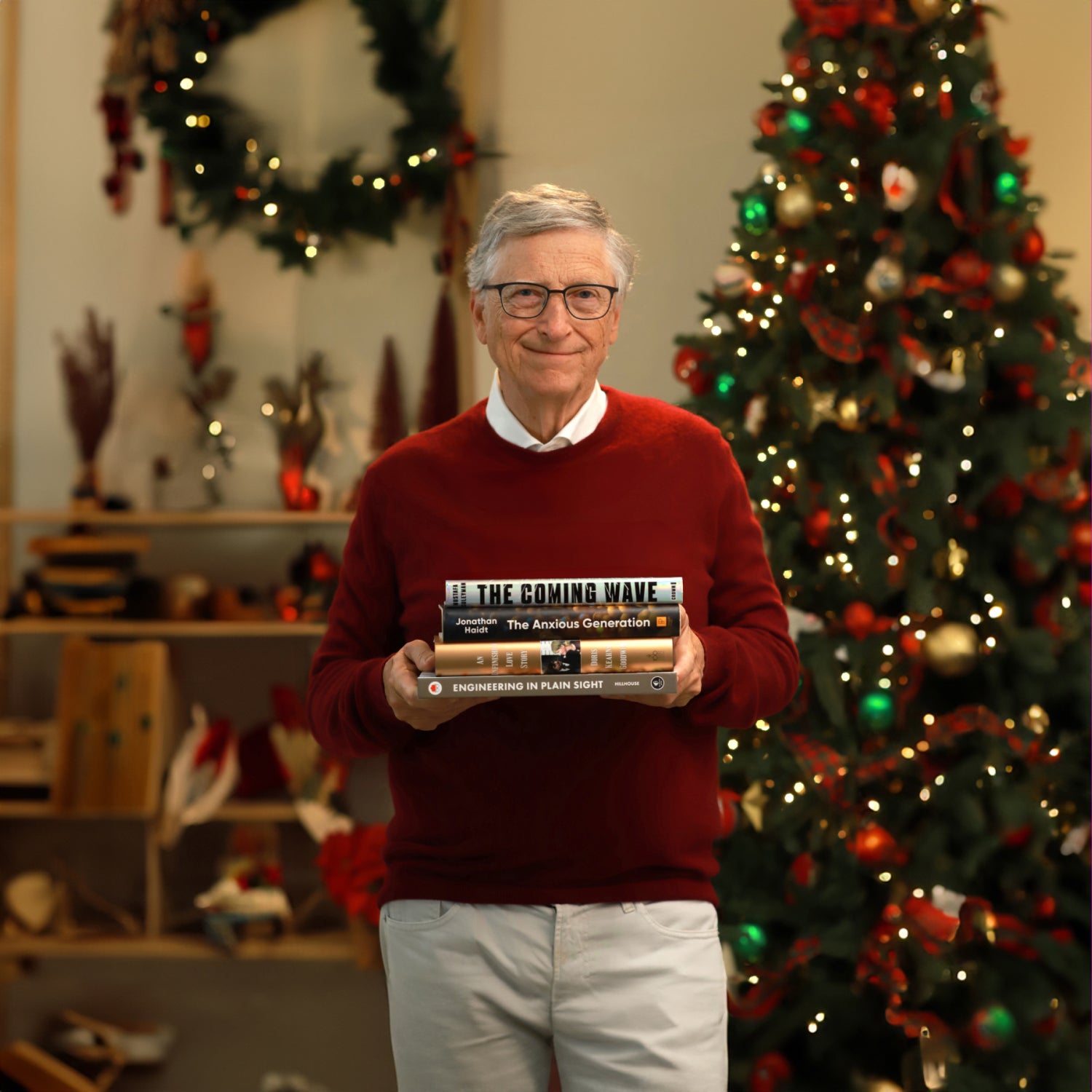 The books on my bookshelf | Bill Gates