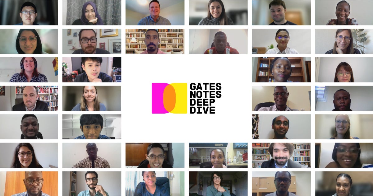 Bill Gates, Gates Notes Deep Dive, malaria, saving lives, vaccines ...