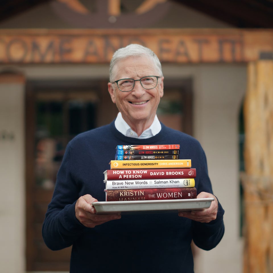 The books on my bookshelf | Bill Gates