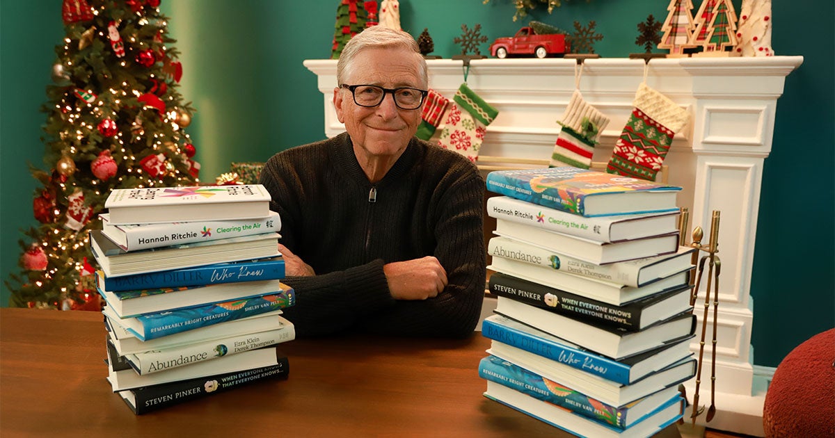 5 book recommendations for the holidays | Bill Gates
